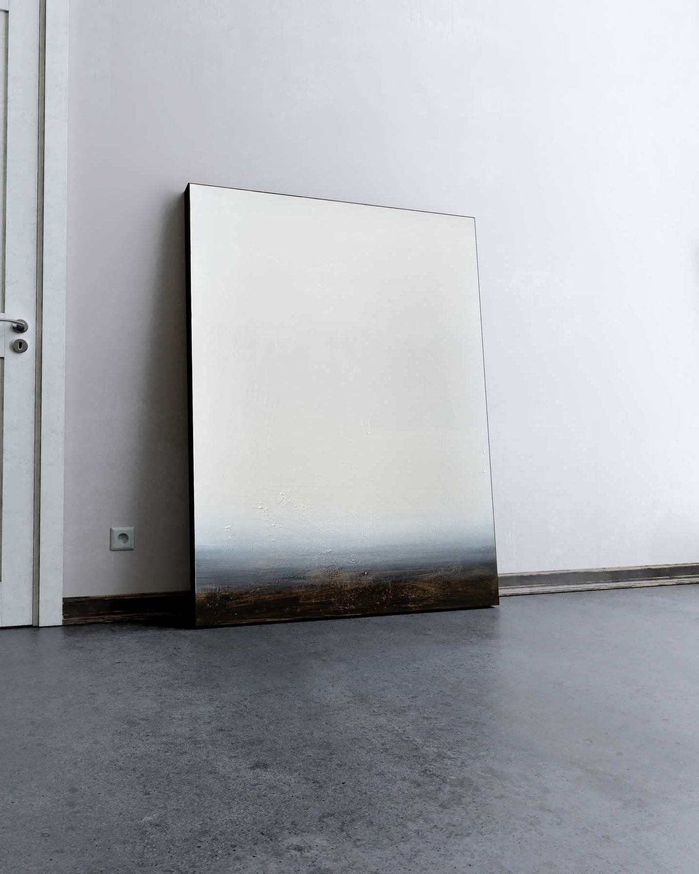 Large Abstract Painting - Absent - 48x36 Inch Acrylic on Canvas ...