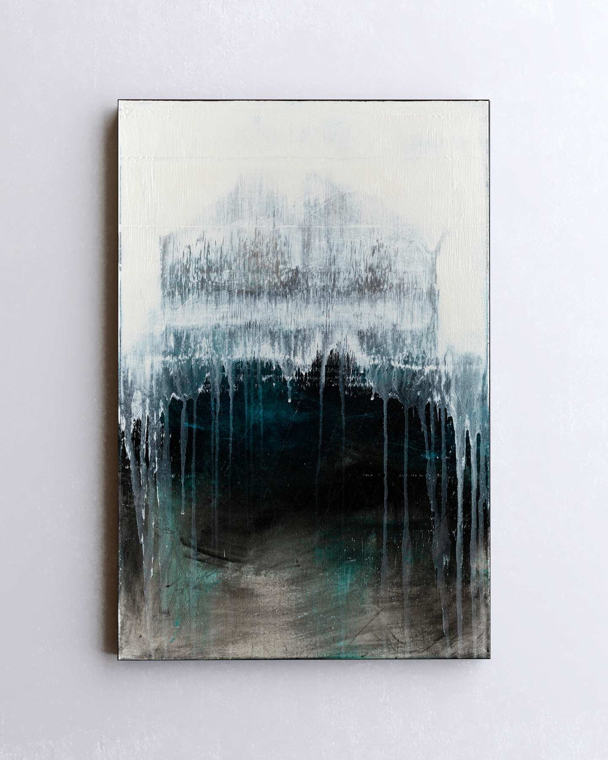 Into the Crevasse - 30x20 Inch Acrylic on Canvas– Nemanja Nikolic ...