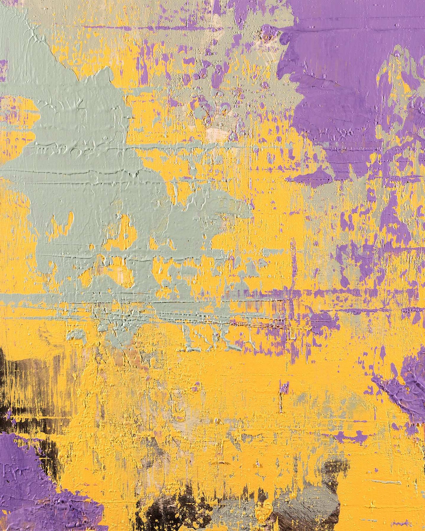 Modern Abstract Painting - The Articulated Disgust - 40x30 Inch Acrylic ...