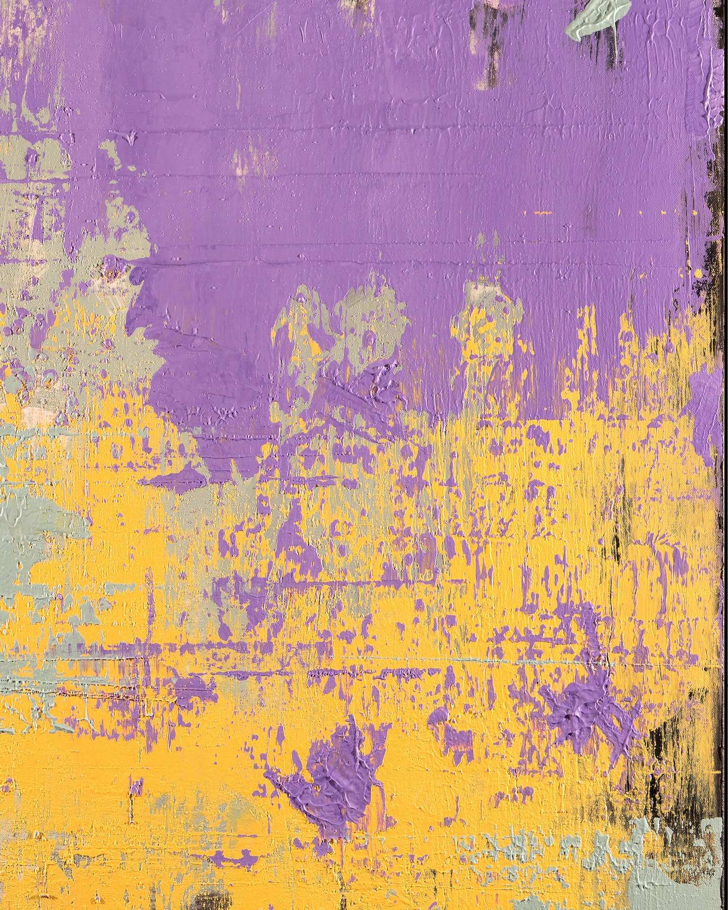 Modern Abstract Painting - The Articulated Disgust - 40x30 Inch Acrylic ...